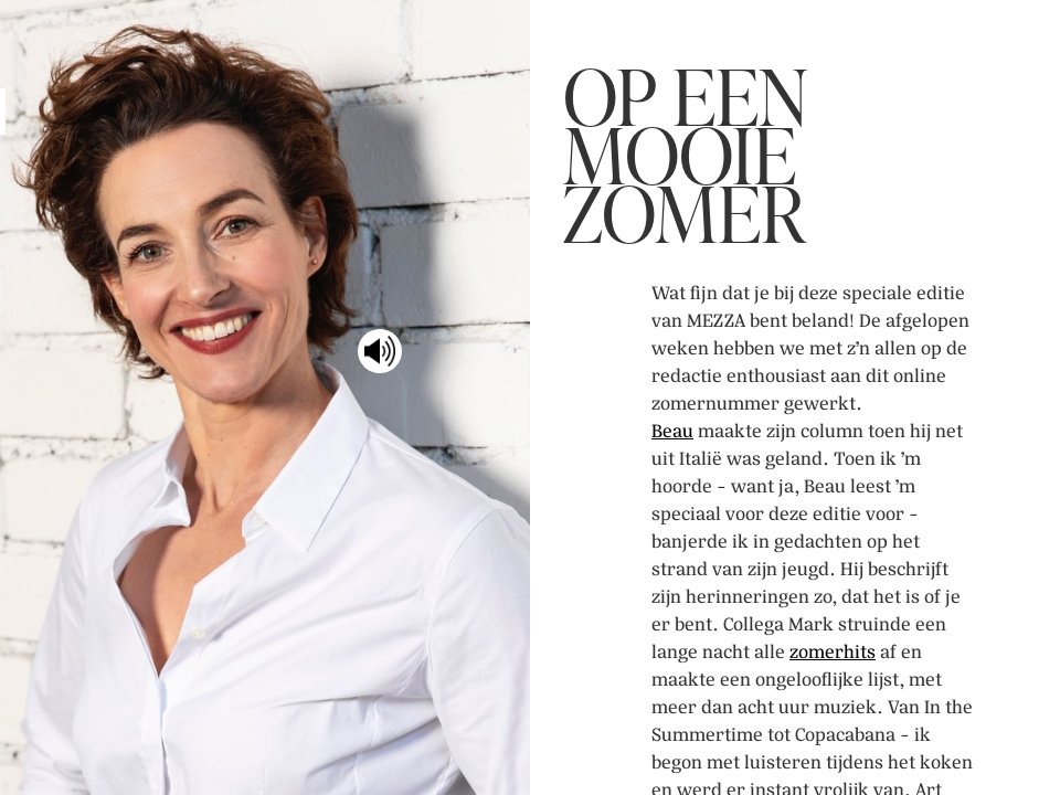 Voorwoord - Zomereditie